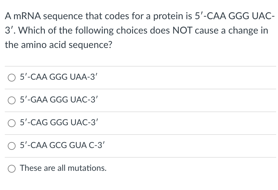 Solved How do mRNA and tRNA interact during the protein | Chegg.com
