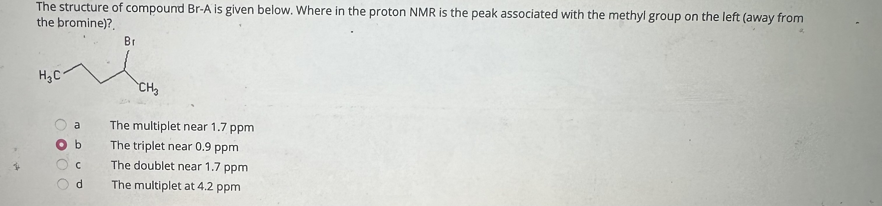 Solved The structure of compound Br-A ﻿is given below. Where | Chegg.com