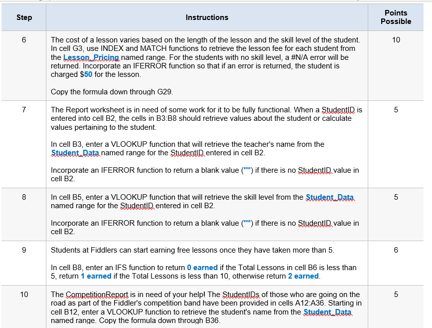 \begin{tabular}{|c|c|c|} \hline Step & Instructions & | Chegg.com