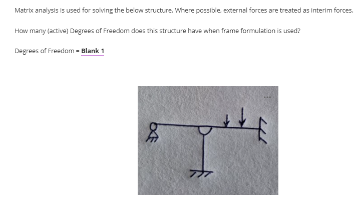Solved Matrix analysis is used for solving the below | Chegg.com