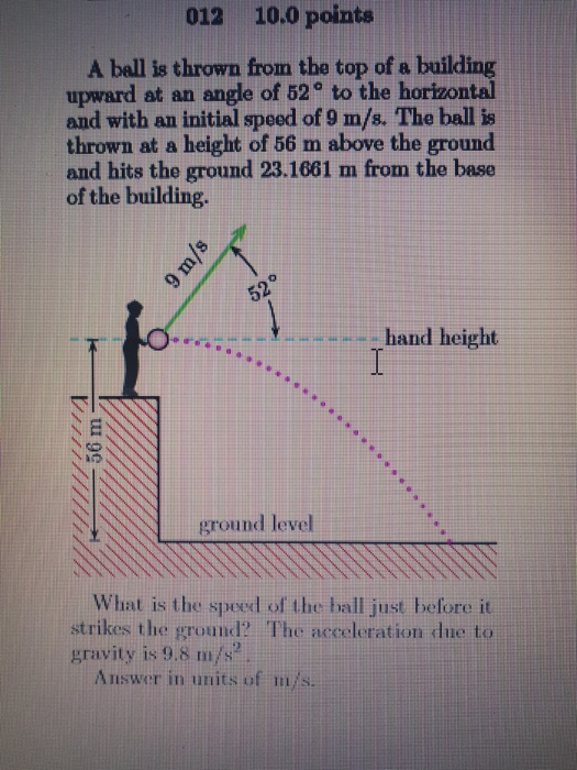 Solved 001 (part 1 of 2) 10.0 points How A particle has an | Chegg.com