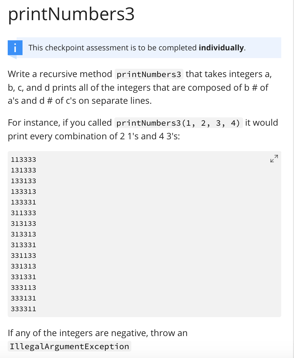 Solved public class PrintNumbers { public static void | Chegg.com