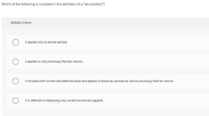 Solved Which of the following is included in the definition | Chegg.com