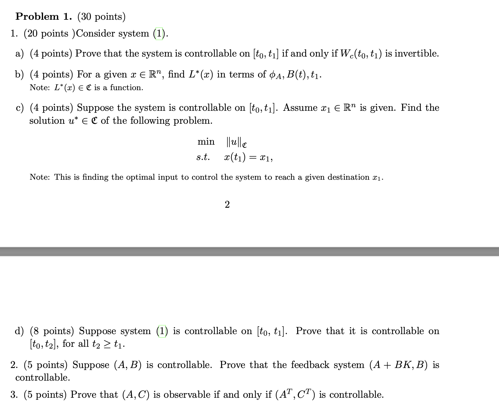 Solved GIVE ME THE SOLUTION, EXPLANATIONS AND PROOFS FOR ALL | Chegg.com