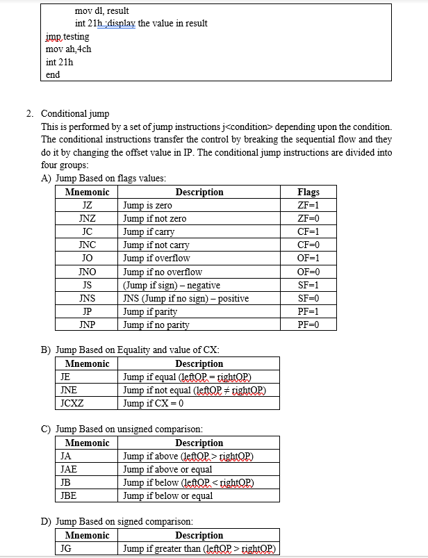 Part 1 - Conditional Statement Conditional execution | Chegg.com