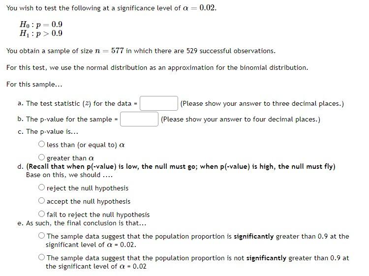 Solved You wish to test the following at a significance | Chegg.com