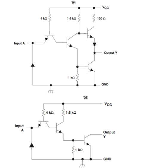 Solved Why are we using the 7405 inverter instead of the | Chegg.com