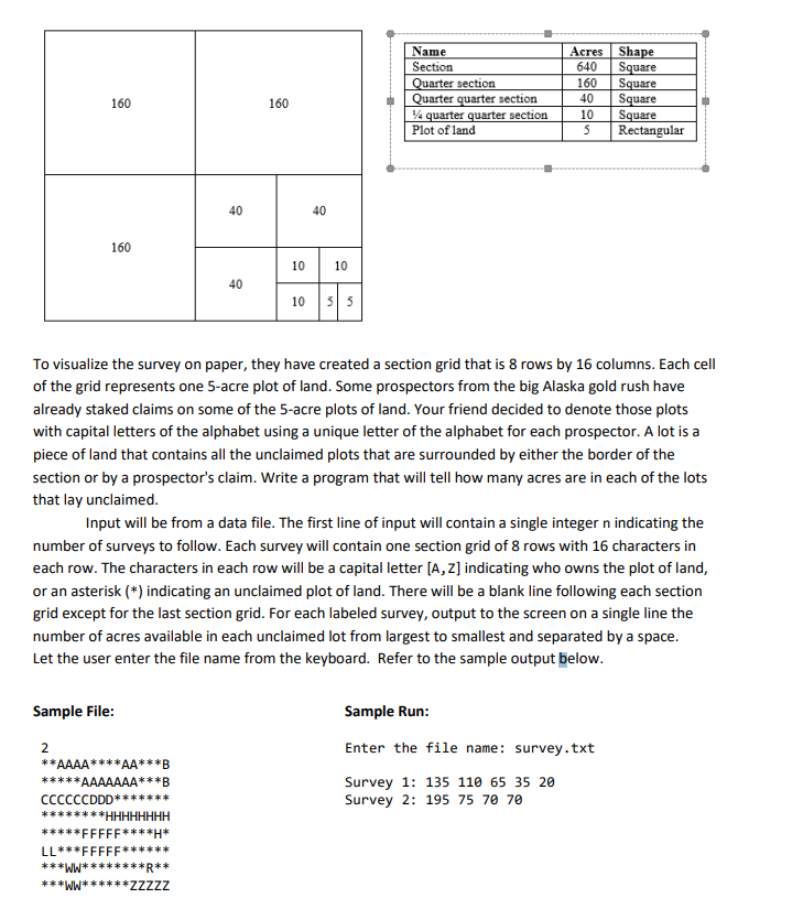 Solved To visualize the survey on paper, they have created a | Chegg.com