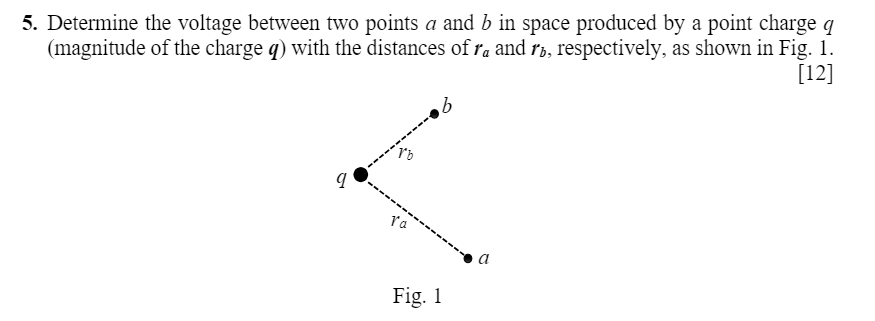 Solved Determine the voltage between two points a and b ﻿in | Chegg.com