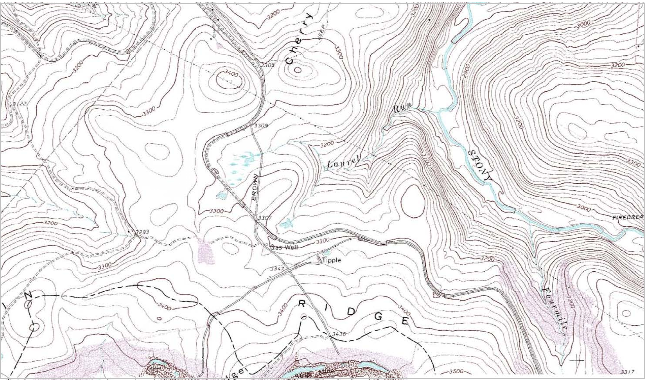 Solved Delineate the watershed of Laurel Run on the given | Chegg.com