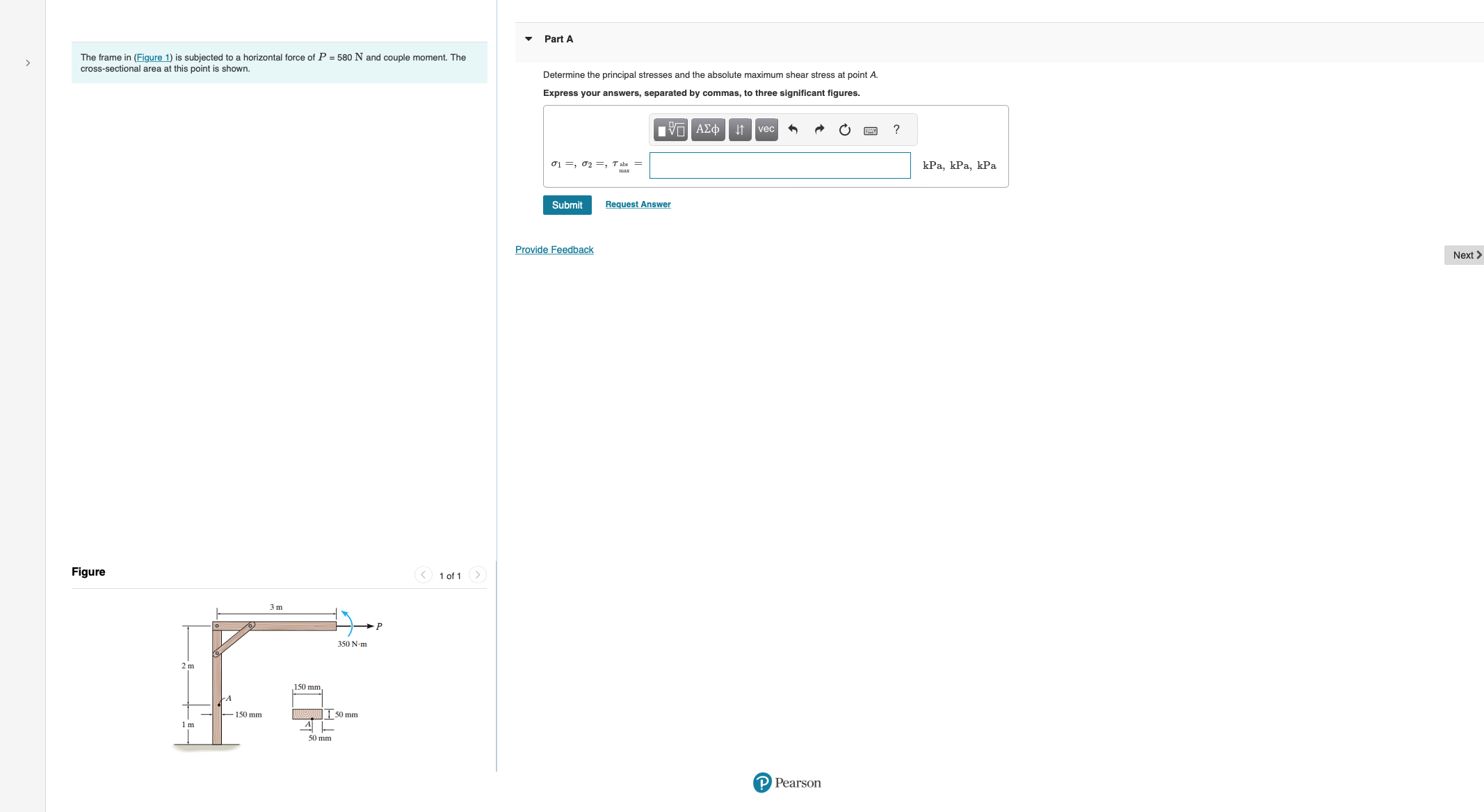Solved Determine the maximum uniform loading w the W 310×21 | Chegg.com