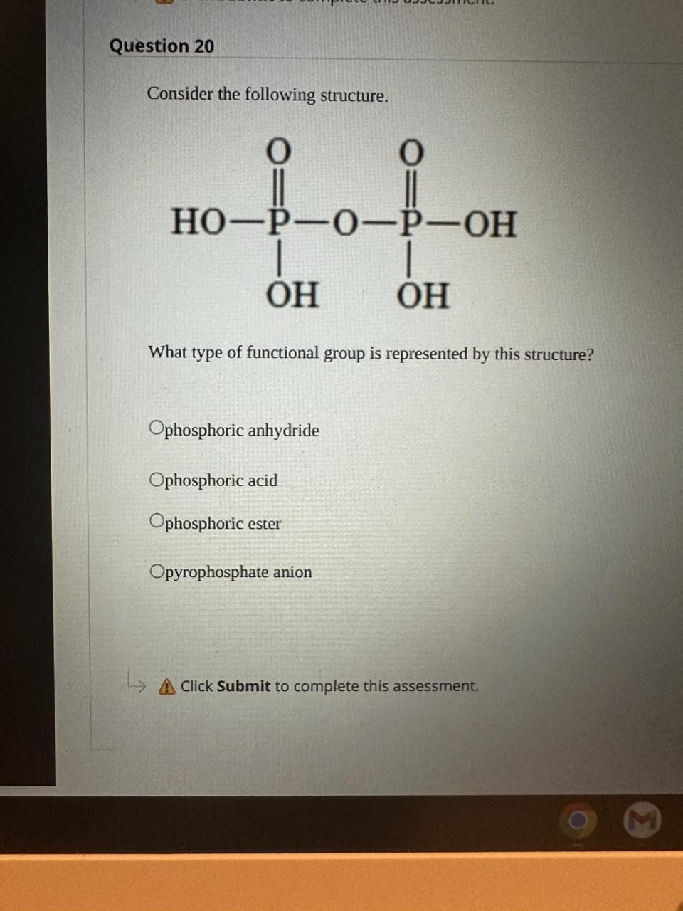 Solved Consider the following structure. What type of | Chegg.com
