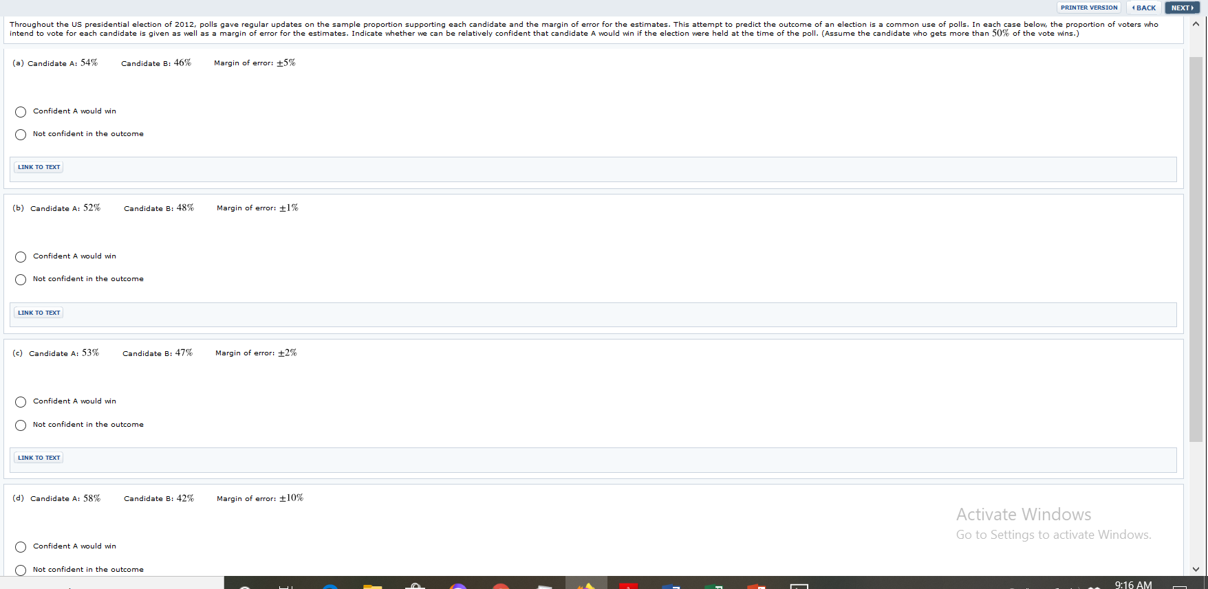 Solved PRINTER VERSION BACK NEXT Throughout the US | Chegg.com