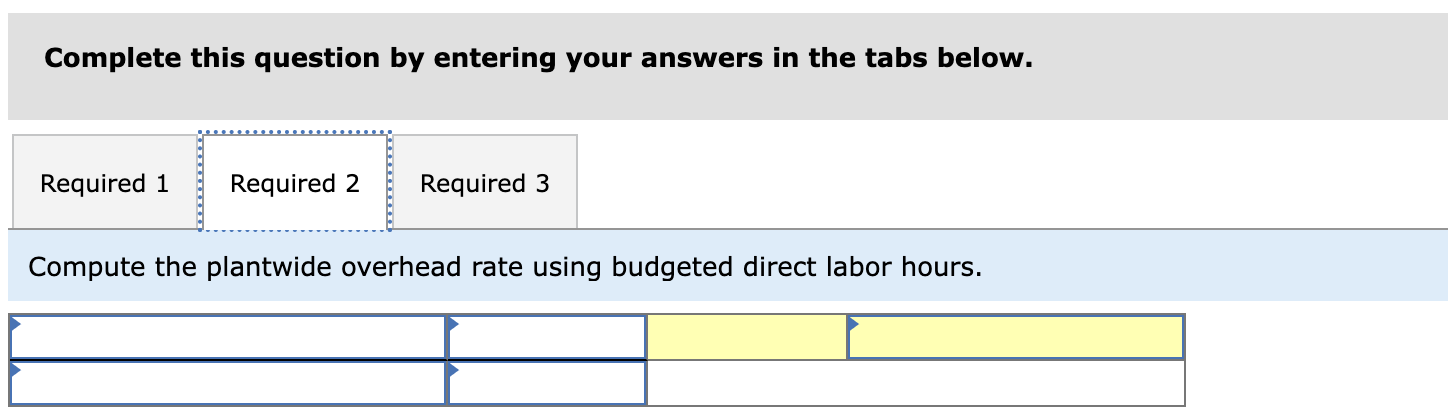 Solved Compute overhead cost per unit for each model using | Chegg.com
