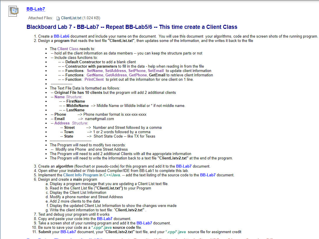 Solved I Need This Answered In Java Only Also Include