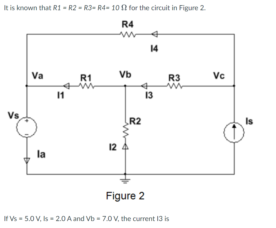 Solved It is known that R1 = R2 = R3= R4= 10 for the circuit | Chegg.com