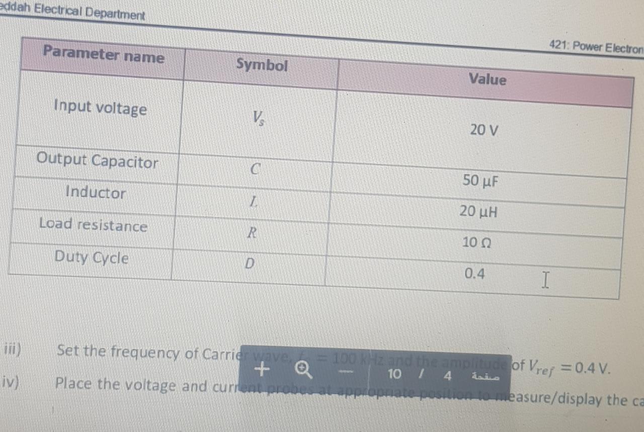 Solved PLEASE I WANT THIS WITH THE PSIM SIMULATION AND HOW I | Chegg.com