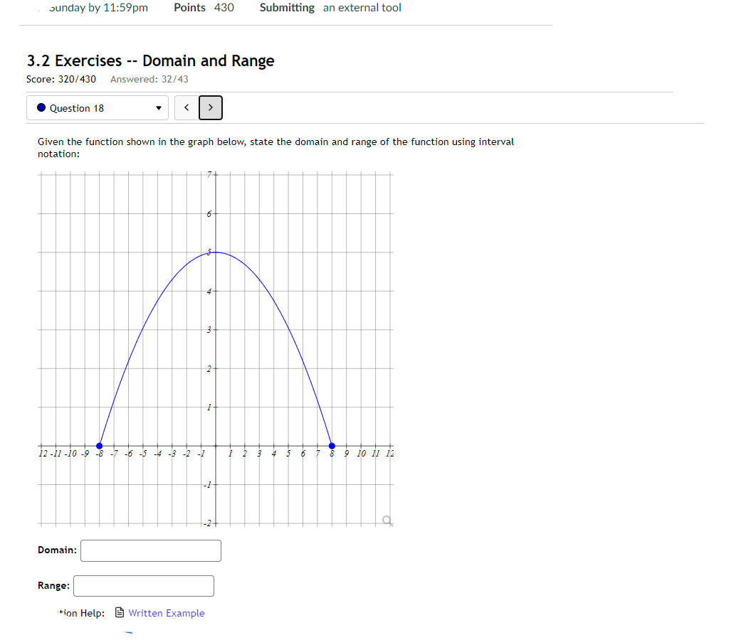 Solved sunday by 11:59 ﻿pmPoints 430Submitting an external | Chegg.com