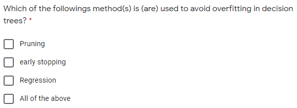 Solved Which of the followings method(s) is (are) used to | Chegg.com