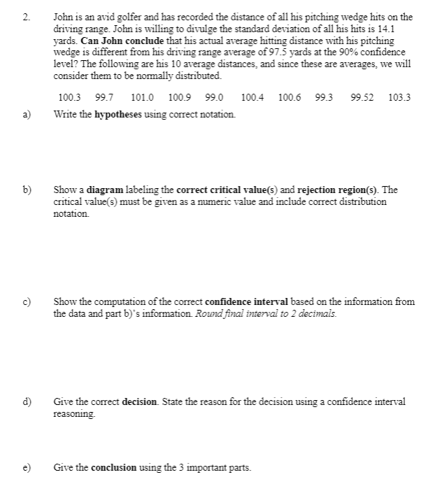 Solved WARNING: Where not exact, show and use all | Chegg.com