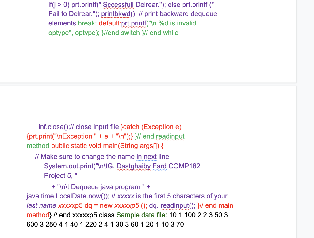 Write An Efficient Java Program Xxxxxp5java 0195