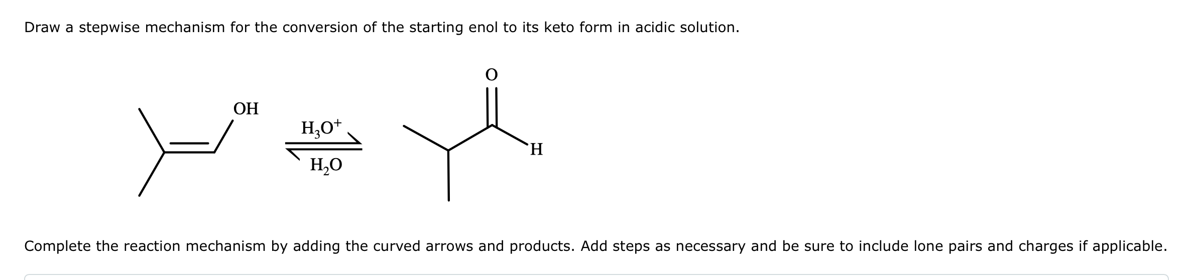 Solved Draw a stepwise mechanism for the conversion of the | Chegg.com