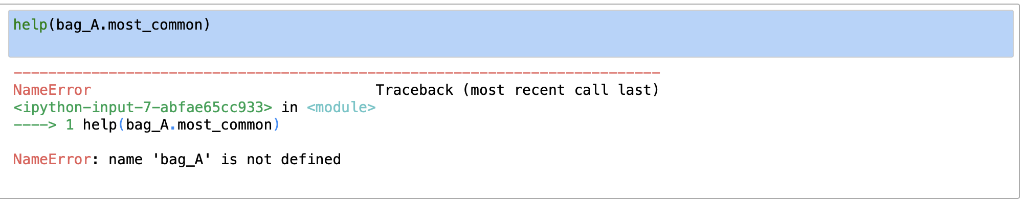Solved Run the following test to explore use of set | Chegg.com