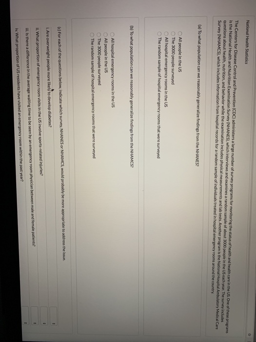 Solved The Centers for Disease Control and Prevention (CDC) | Chegg.com