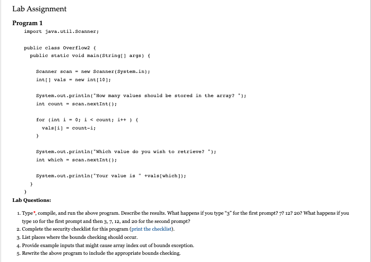 Solved Lab Assignment Program 1 import java.util.Scanner; | Chegg.com