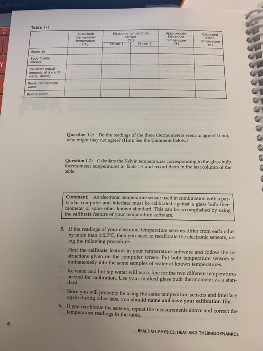 Name PRE-LAB PREPARATION SHEET FOR LAB 1: | Chegg.com
