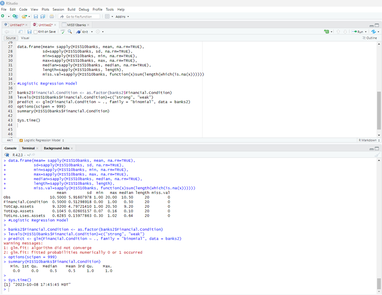 Solved data.frame(mean- sapply(NIS\$10banks, mean, | Chegg.com