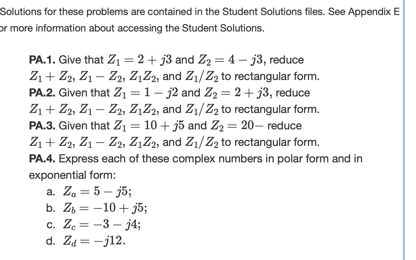 Solved Solutions for these problems are contained in the | Chegg.com