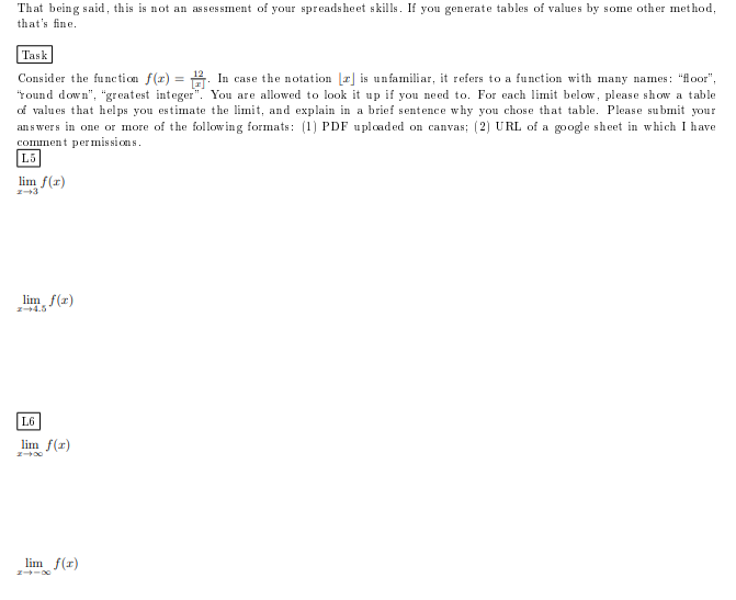 Solved That being said, this is not an assessment of your | Chegg.com