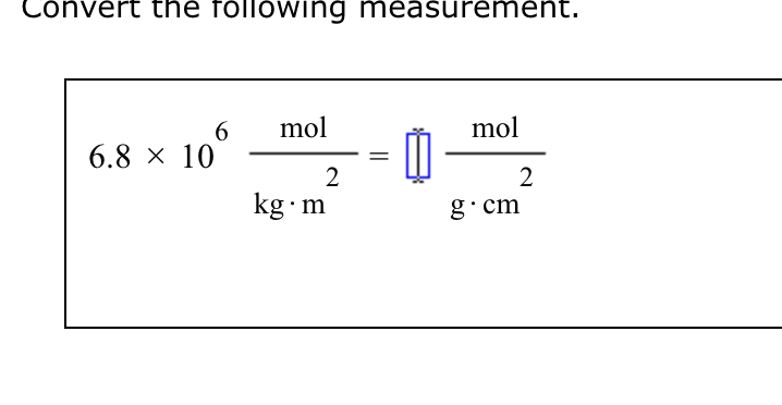 Show me the steps to solve Convert the rollowing | Chegg.com
