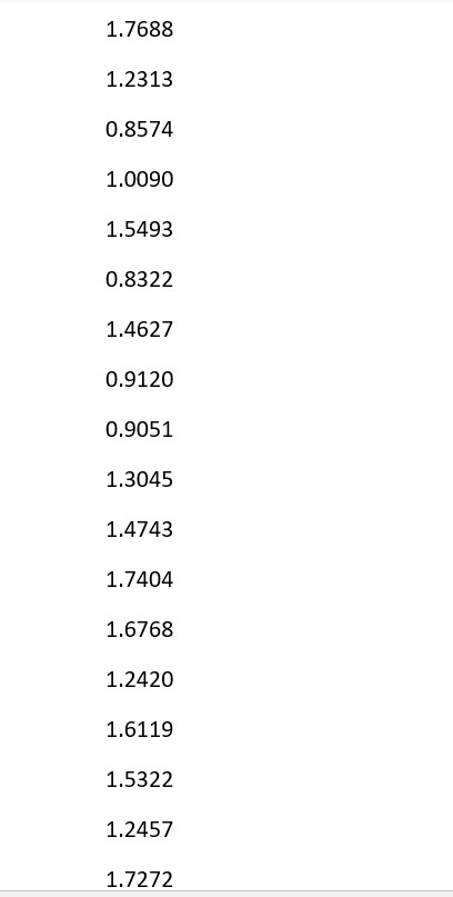 Solved Q6. Create 'Xbar - R' Control Charts for the | Chegg.com