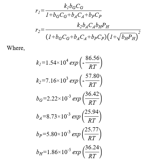 Change this LHHW Kinetics (Langmuir | Chegg.com