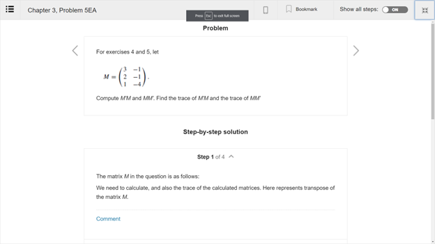 Solved !!! Chapter 3, Problem 5EA