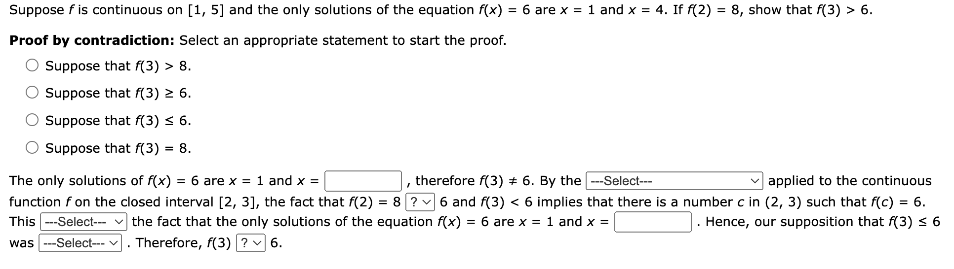 Solved Suppose f is continuous on [1,5] and the only | Chegg.com