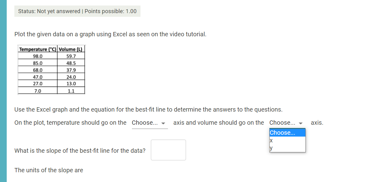 Solved Question 6 Status: Not yet answered | Points | Chegg.com