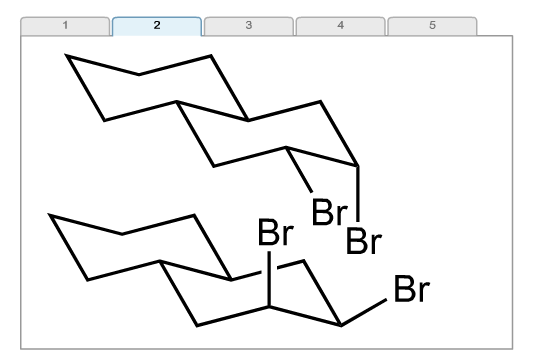 Solved Anti-addition of bromine to the chiral bicyclic | Chegg.com