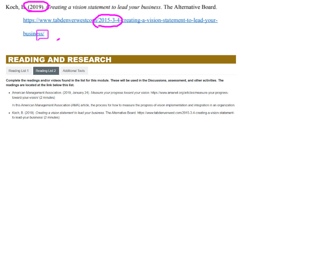 Professor insists this citation wrong due to address | Chegg.com