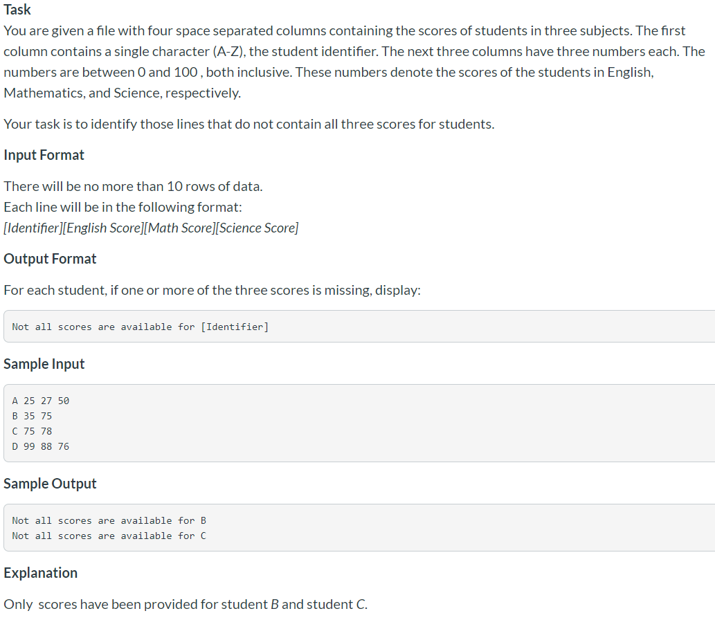 Solved Given N lines of input, print the 3rd character from | Chegg.com
