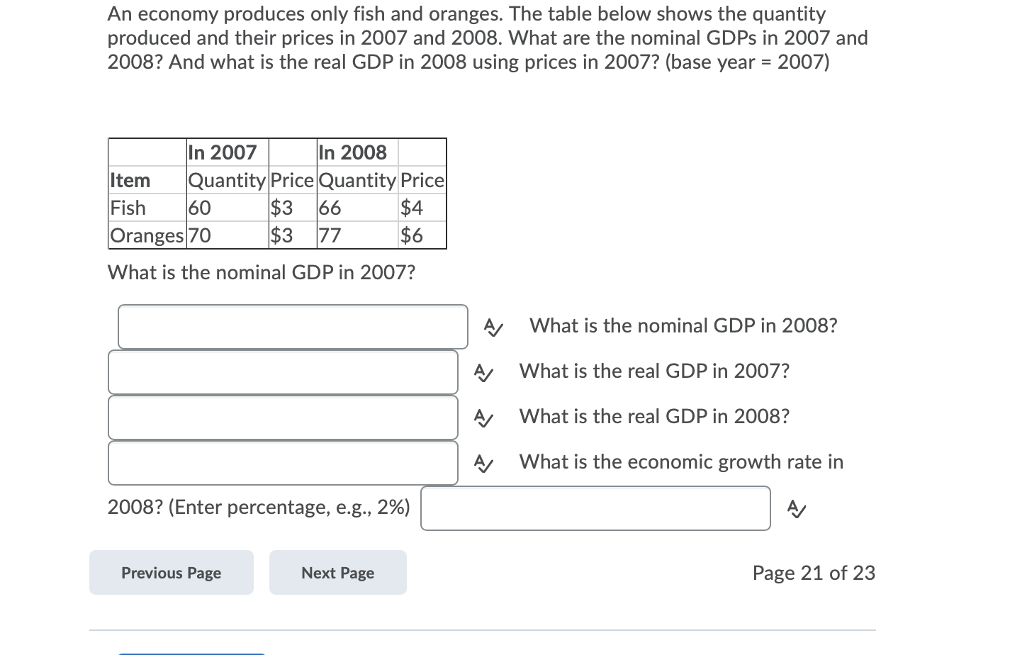 Solved Complete the following table and calculate the | Chegg.com