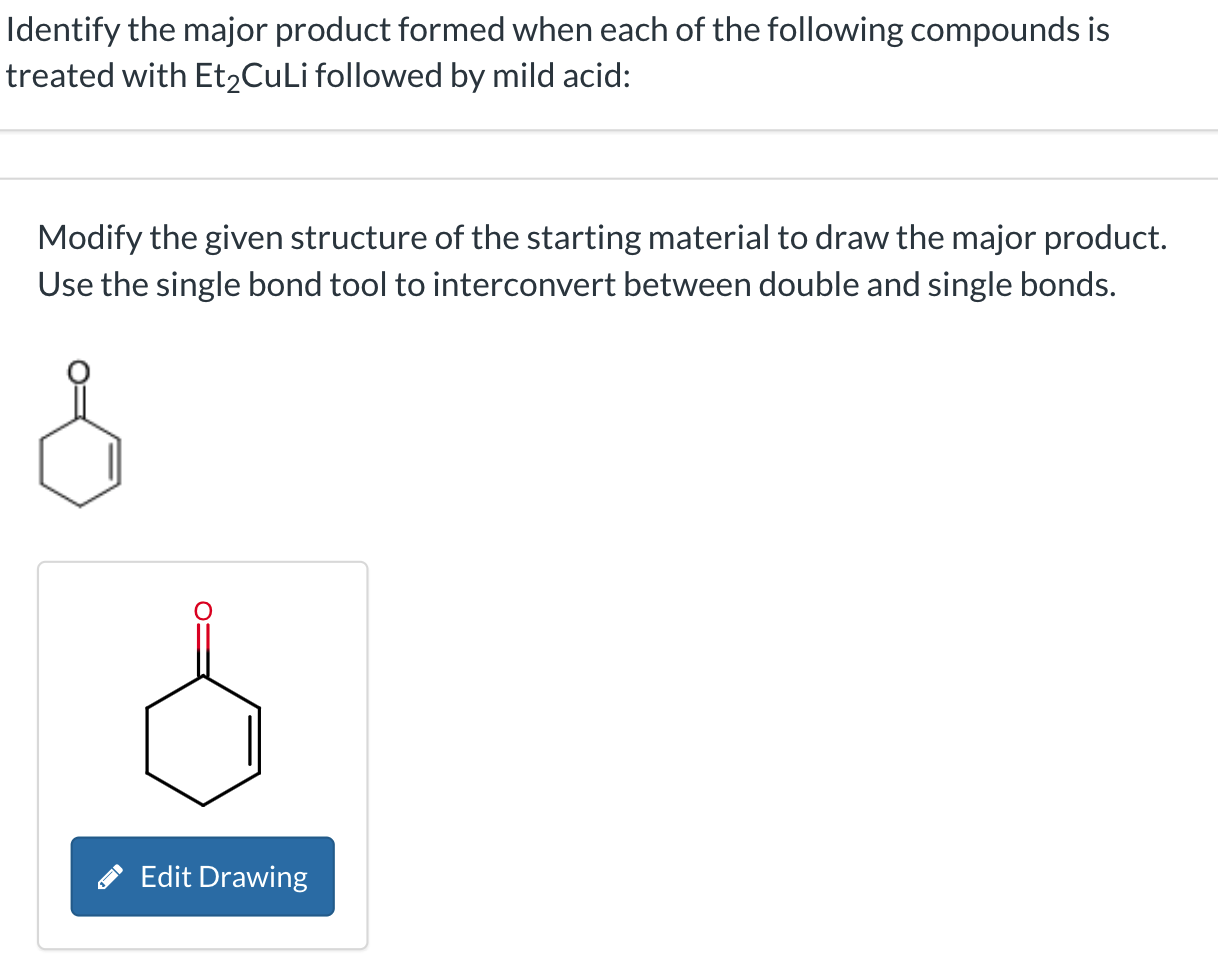 Solved dentify the major product formed when each of the | Chegg.com