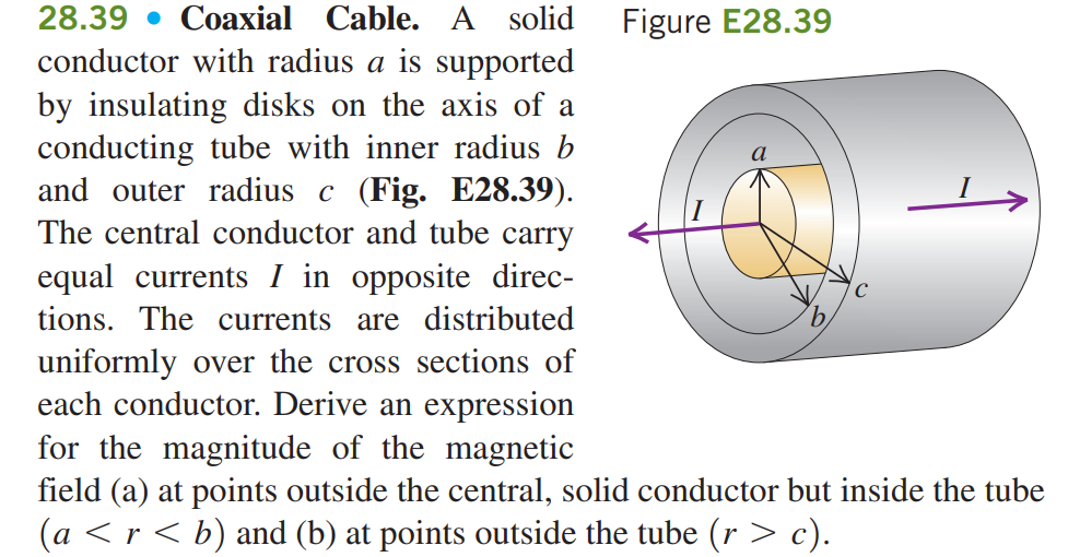 Solved 28.37 • A closed curve encircles several conductors. | Chegg.com