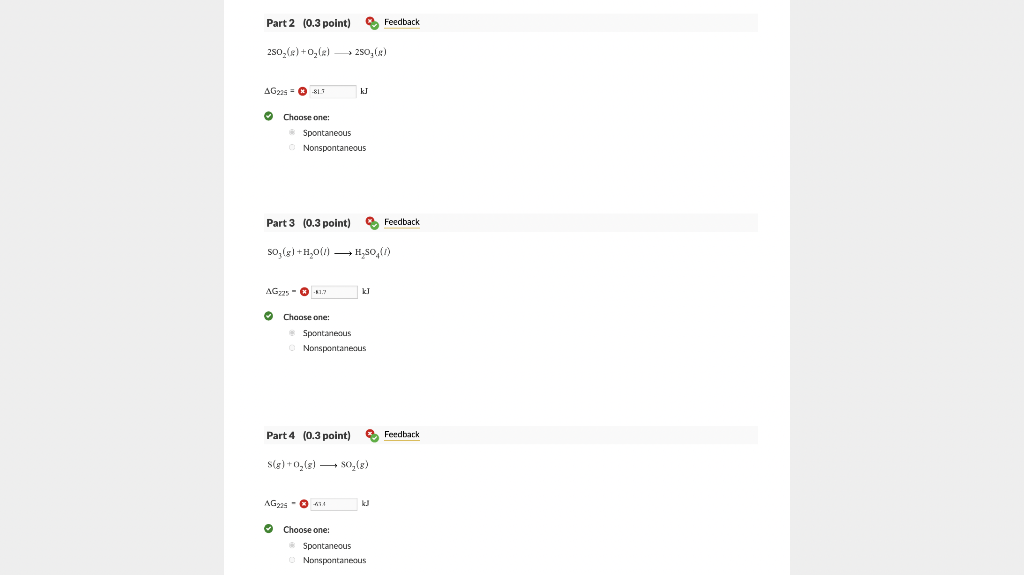 Solved For each part below, use the data below to calculate | Chegg.com