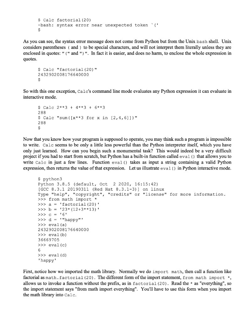 Solved In this project you will write another Python script | Chegg.com