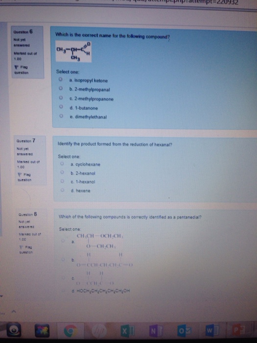 Solved Which is the correct name for the following compound? | Chegg.com