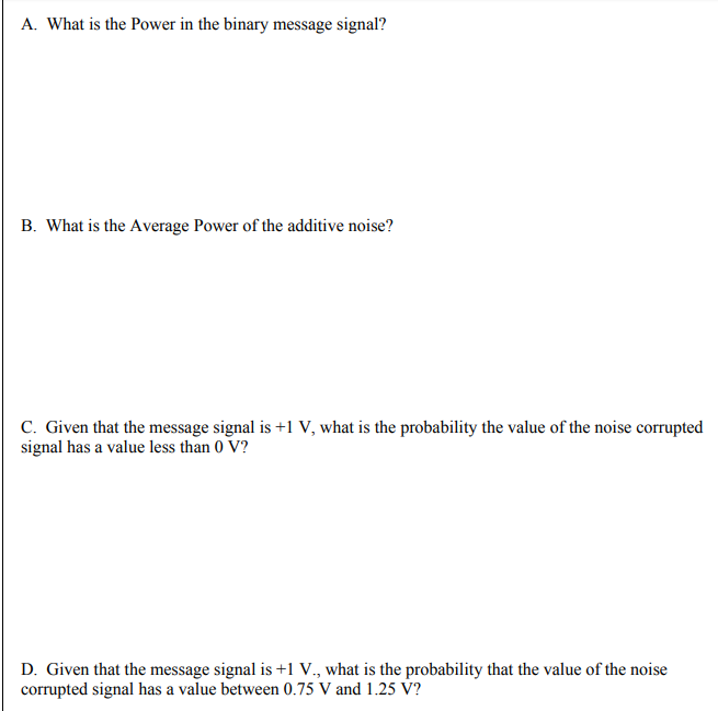 Solved A random binary data stream has been encoded into | Chegg.com