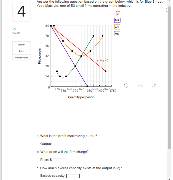 Solved d. Is Blue Smooth making economic profits? | Chegg.com | Chegg.com